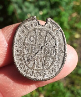 RARE Medival ANTIQUE Pended St.Benedict | eBay