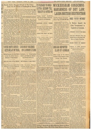 Chicago Reporter 'Jake Lingle' Slain Shot Dead Gangland Style June 10 ...