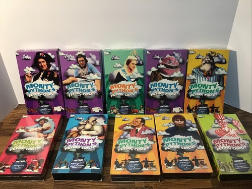 Lot Of 10 Monty Python A&E Time Life VHS (8 Sealed) 20 Total Episodes ...