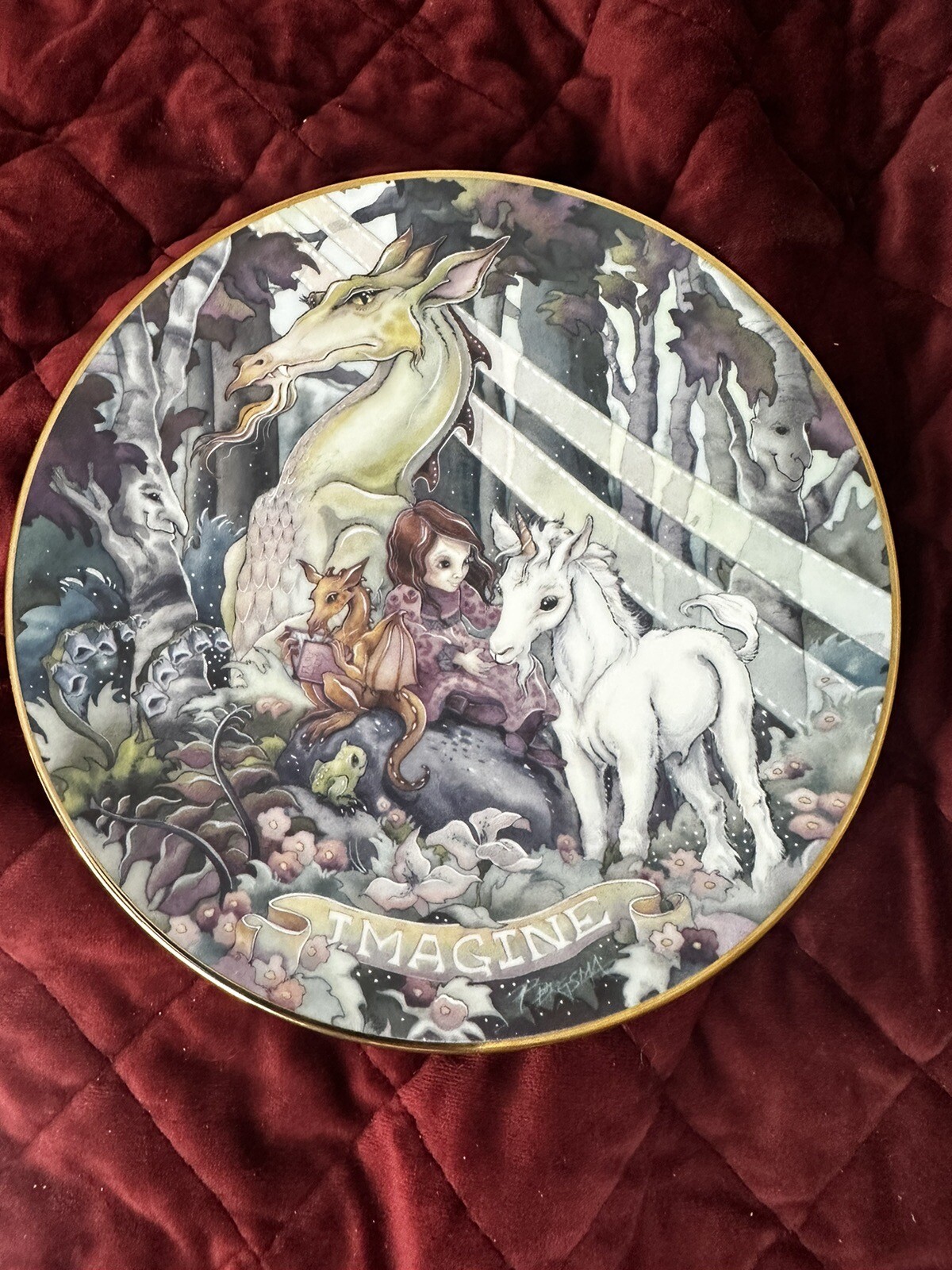 Vintage 1994 First Issue Jody Bergsma “Imagine Peace” Magical ...