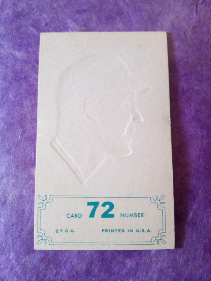 1965 Topps Embossed Jack Kralick #72 | eBay
