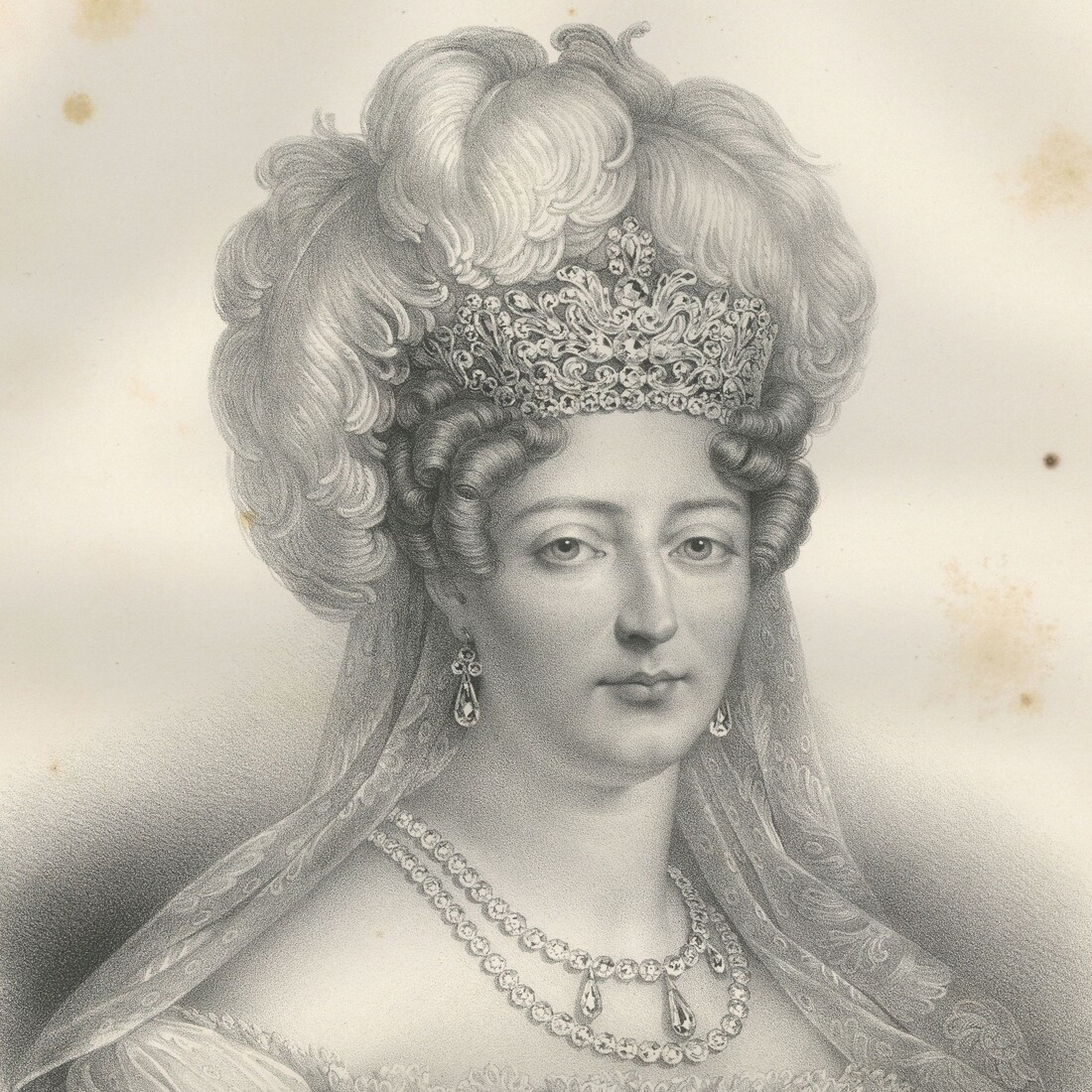 Marie Therese Of France Gave