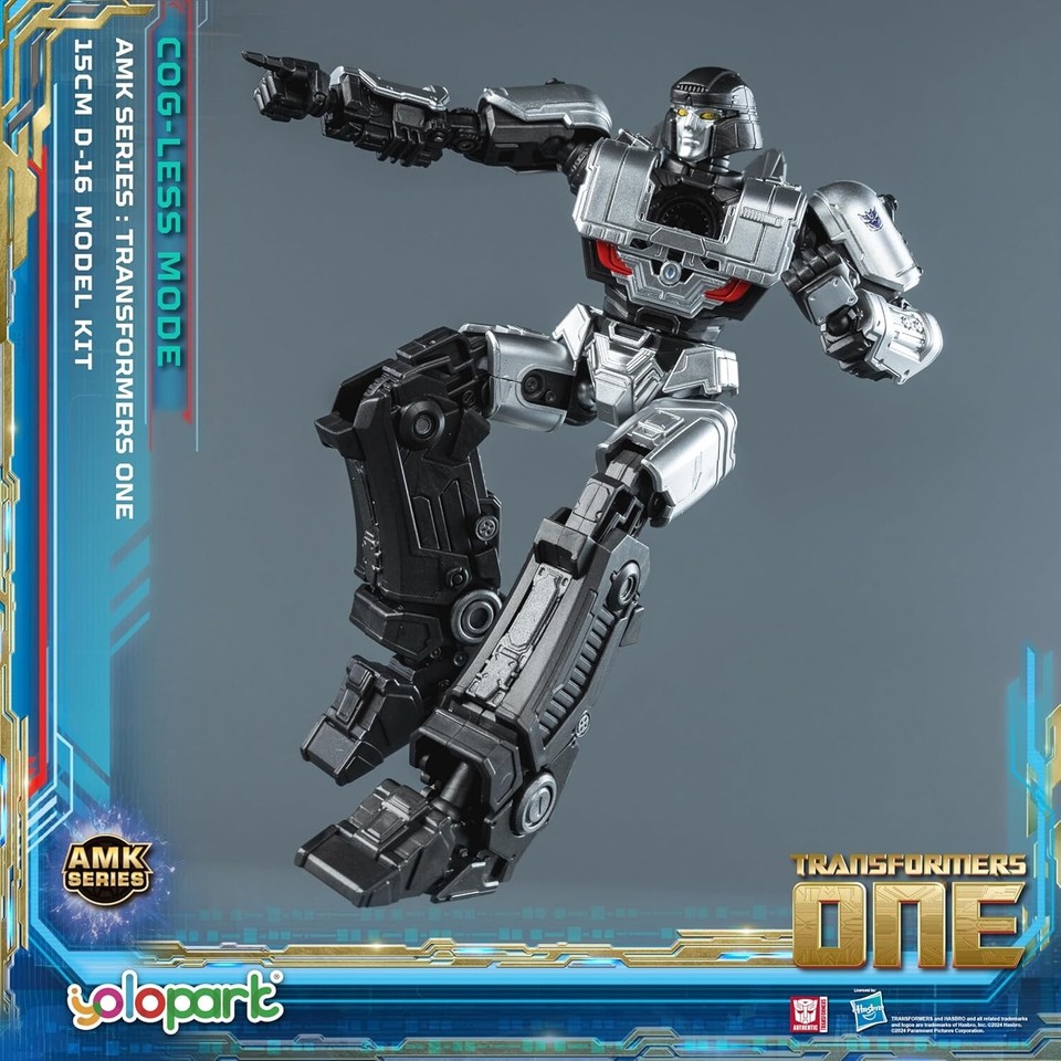 YOLOPARK Transformation Toys Megatron Cog-less Articulated ONE Action ...