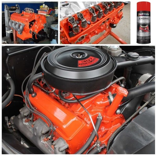 Chevrolet Orange Engine Enamel Paint Caliper Brake High Heat Coating ...