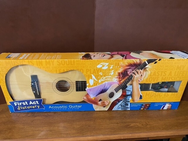 First+Act+FG127+Sunburst+Acoustic+Guitar for sale online | eBay