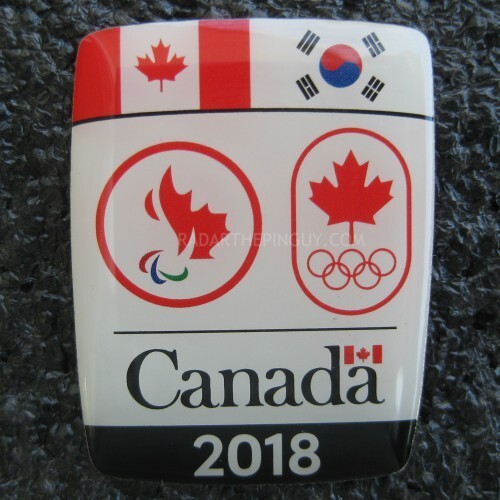 2018 PyeongChang Winter Olympic COC Canada Korea Dual Flag Pin #1 | eBay