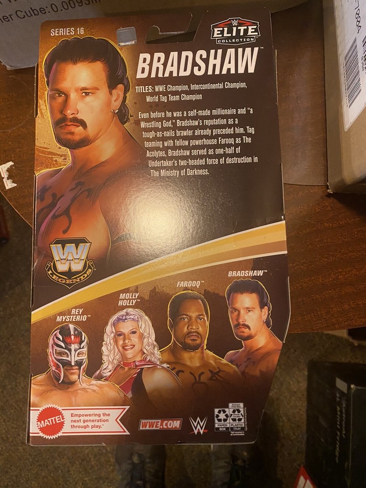 BRADSHAW WWE Elite Action Figure Legends Series 16 Acolytes JBL ...