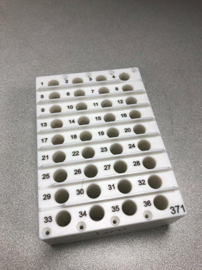 Gilson ASPEC Rack 36 Position up to 1 mL Code 371 no Raise | eBay