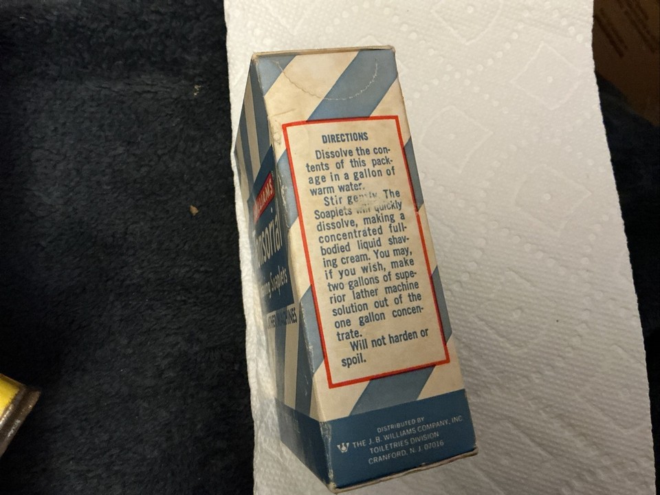 William Tonsorial Shaving Soaplets For Lather Machines Vintage | eBay