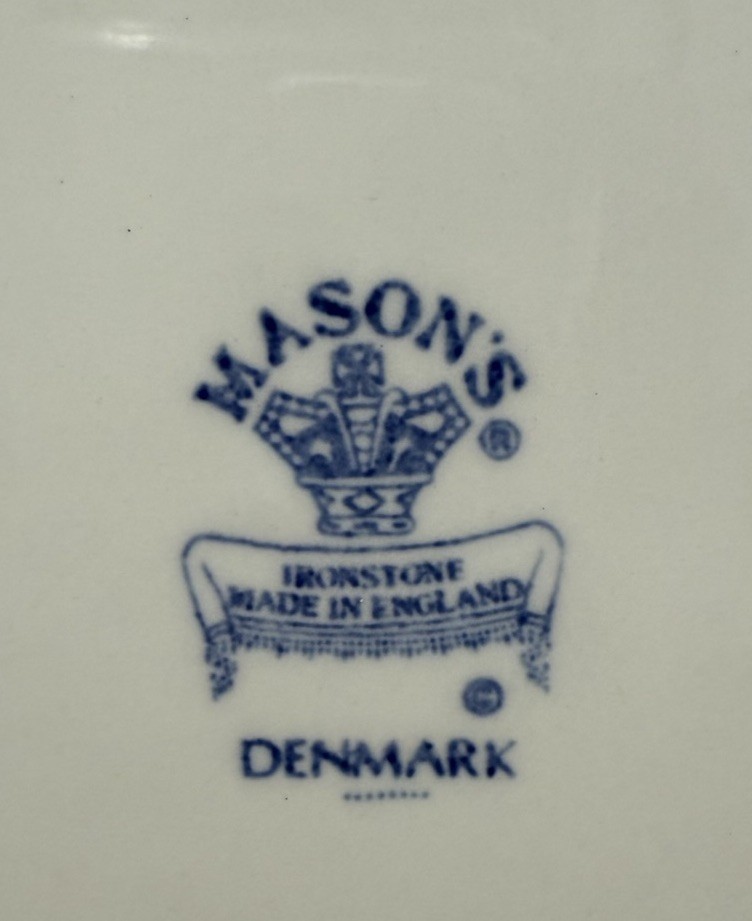 Mason’s Denmark Blue 10 1/8” Dinner Plate | eBay