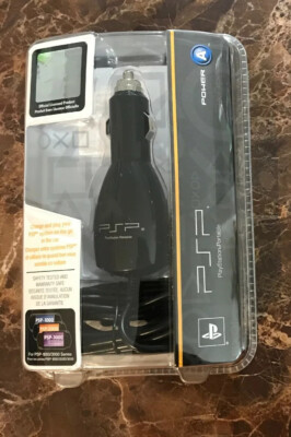 Power A PSP Certified Playstation Portable Car Charger | eBay