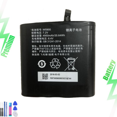 W5900 - New 4950mAh 35.64Wh 7.2V Rechargeable Battery Batteria for ...