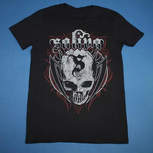HOT NEW!! Saliva ROCK BAND black T-shirt short sleeve XY425 ALL COLOR S ...