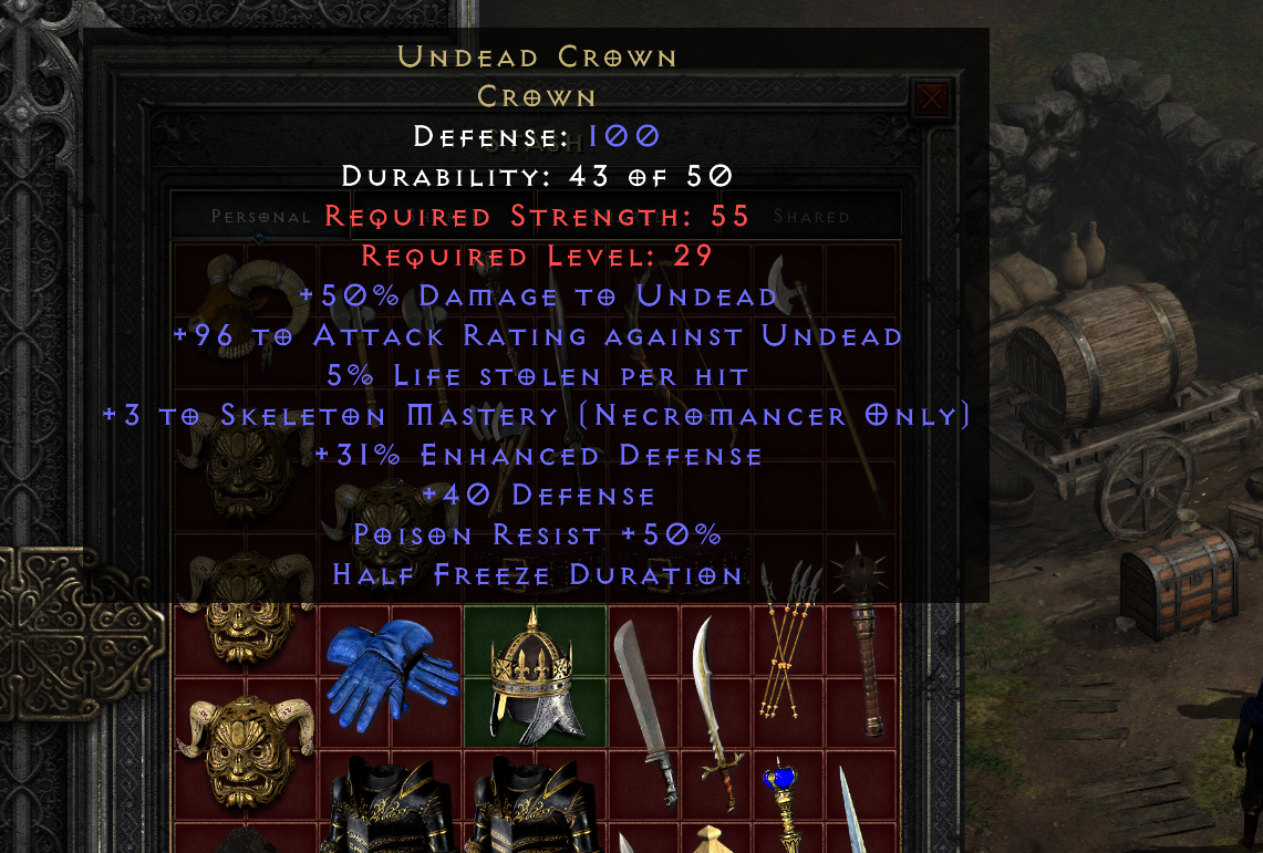 Diablo 2: Resurrected UNDEAD CROWN CROWN 🔹Softcore D2R Items 🔹 PC | eBay