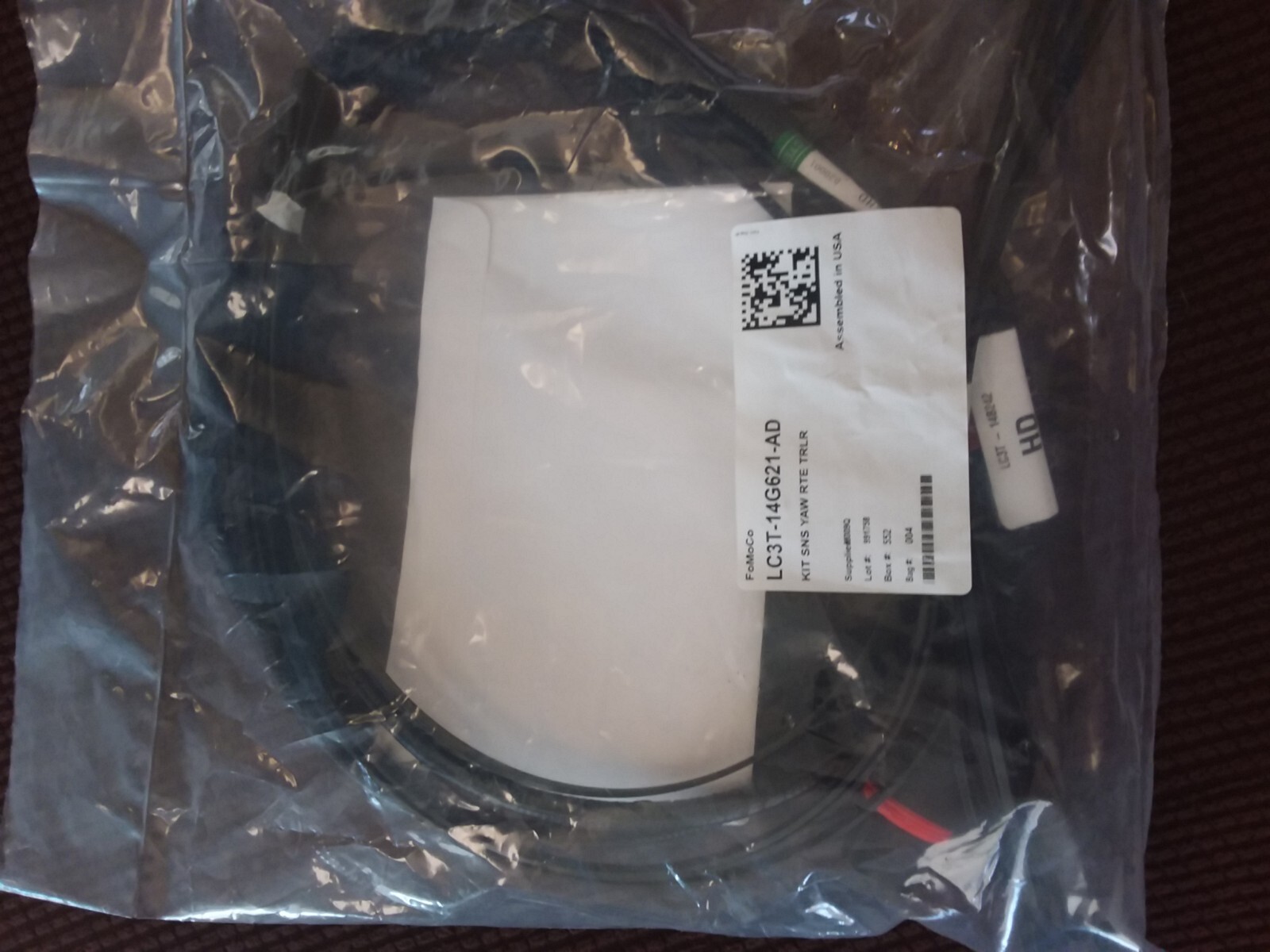 2020 Ford Trailer Kit Sensor Yaw Rte LC3T14G621AD OEM for sale online ...