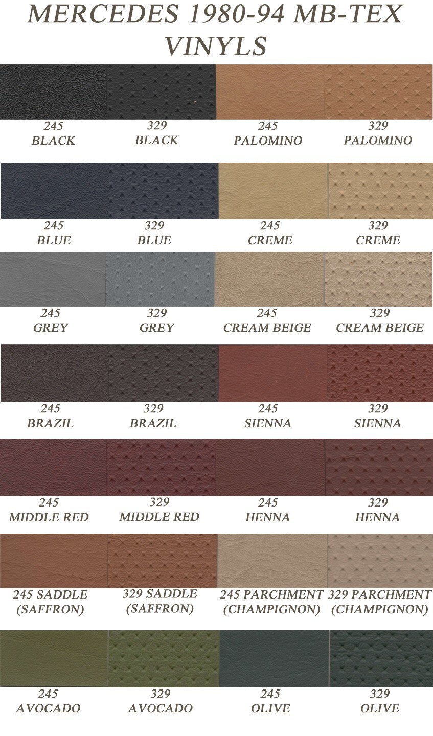 For: Mercedes-Benz 245 Parchment Vinyl x 1 yard | eBay