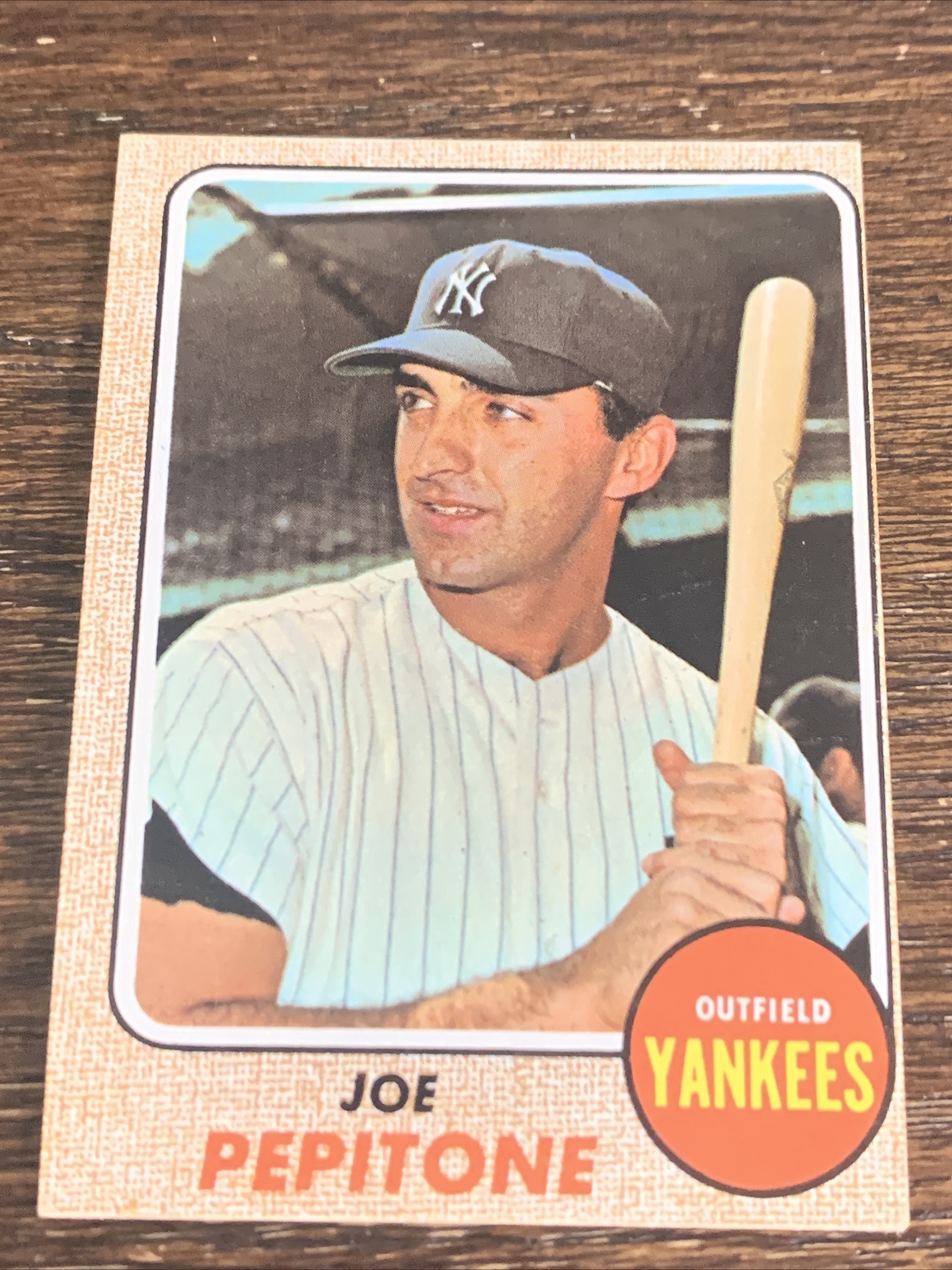1968 TOPPS JOE PEPITONE #195 YANKEES EXCELLENT+ OR BETTER | eBay