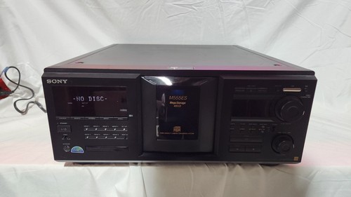 Sony CDP-M555ES 400 CD Compact Disc Changer Working Audiophile Player ...