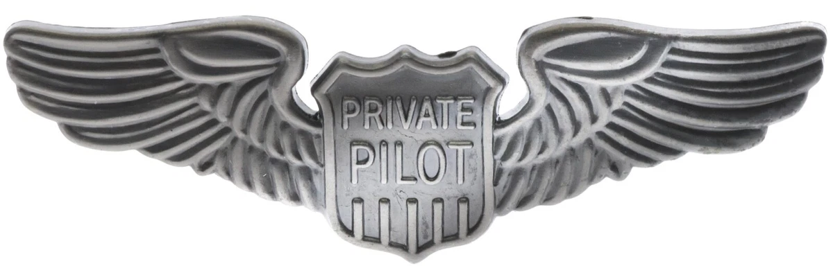 Private Pilot Wings Pin