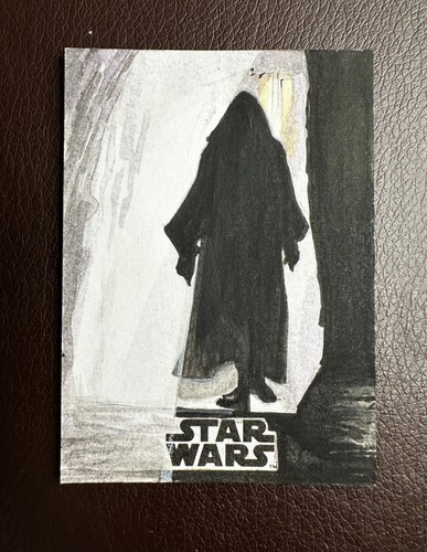 2017 Topps Star Wars Luke Skywalker The Last Jedi Sketch Card 1/1 by ...