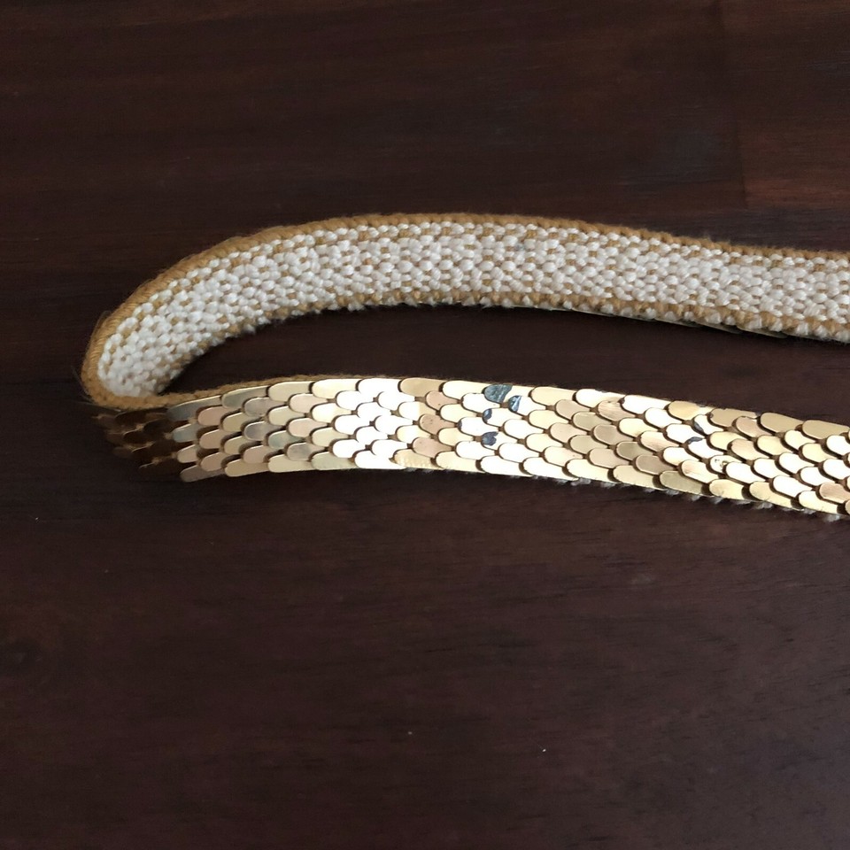 Vintage Women's Gold Tone 70's-80's Style Disco Belt Size S/M | eBay