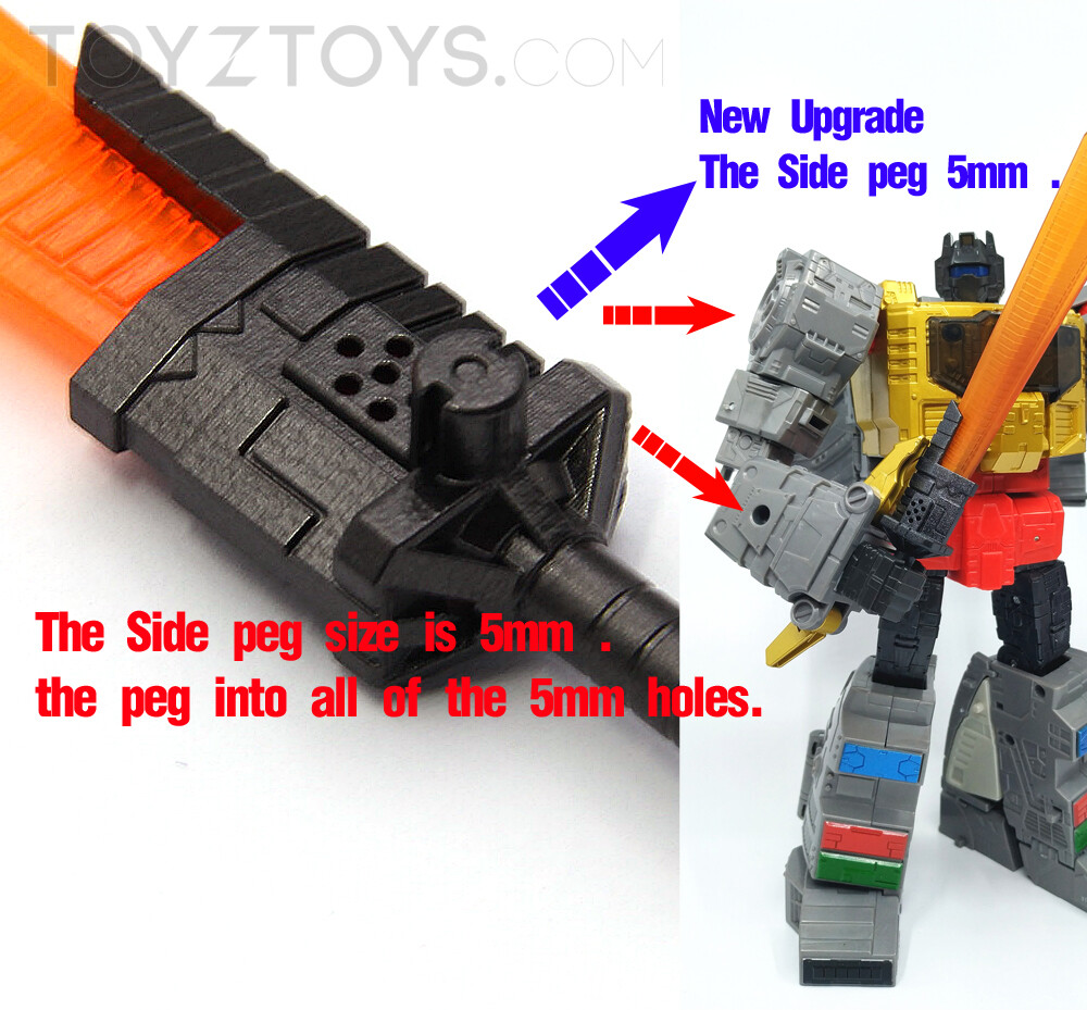 Transformers 4 Grimlock Sword