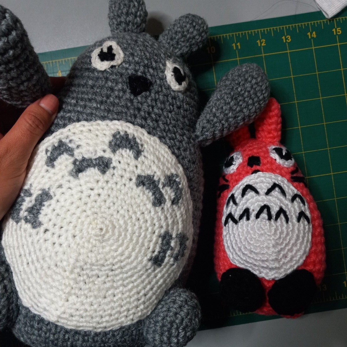 Totoro Stuffed Animal Pattern Cute And Safe Neighbor Totoro Stuffed