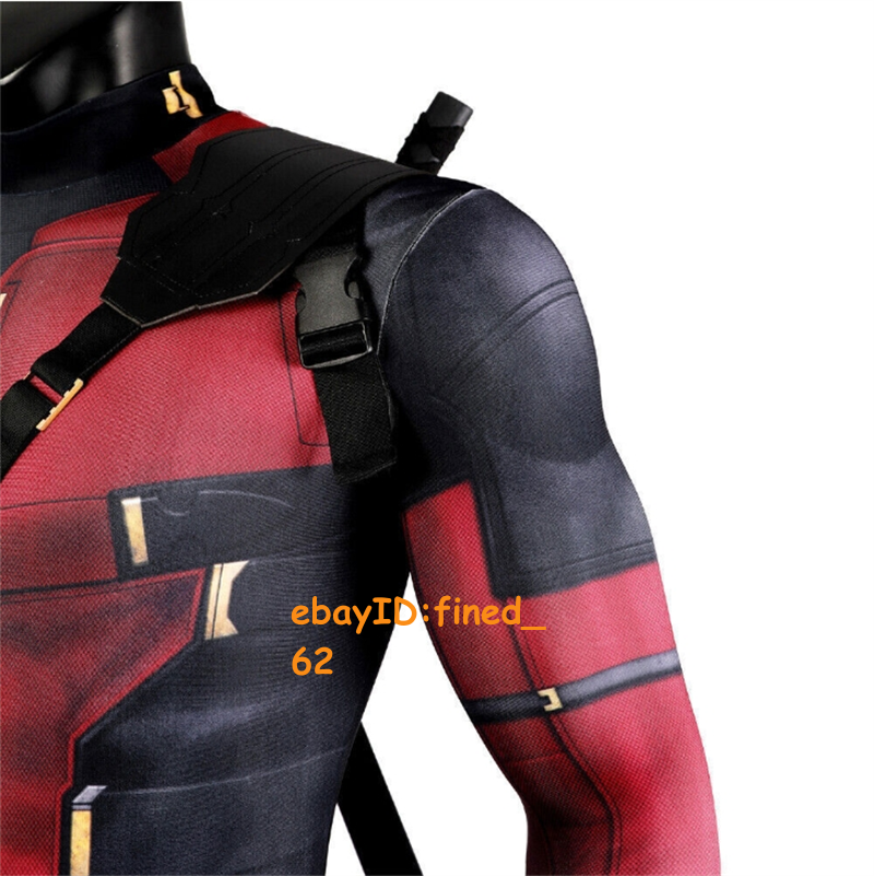 Deadpool 3 Wade Winston Wilson Halloween Cosplay Custome Men Outfit W ...