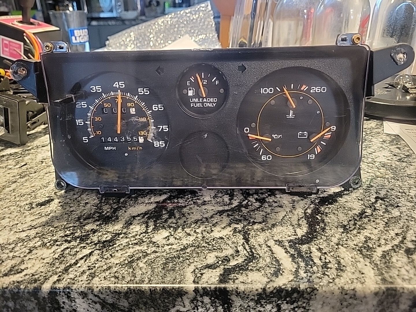 93-96 Chevy GMC Van G10 G20 G30 Speedometer Gauge Cluster 163,000 Miles ...