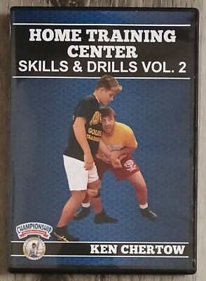 Home Training Center Skill & Drills Vol. 2 Ken Chertow DVD Wrestling ...