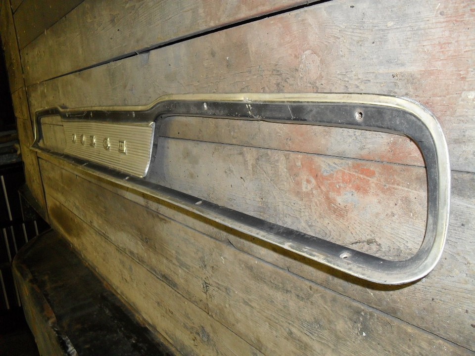 1969 Dodge Coronet Rear Tail Panel Trim Moulding 69 Mopar 440 Model ...