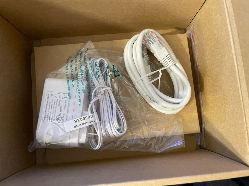 Quantum C6500XK Fiber-Optic Wall Modem/Router 10G XGSPON SmartNID 2 ...