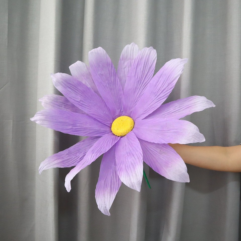 Non-woven Simulation Daisy Wedding Party Background Wall Decoration ...