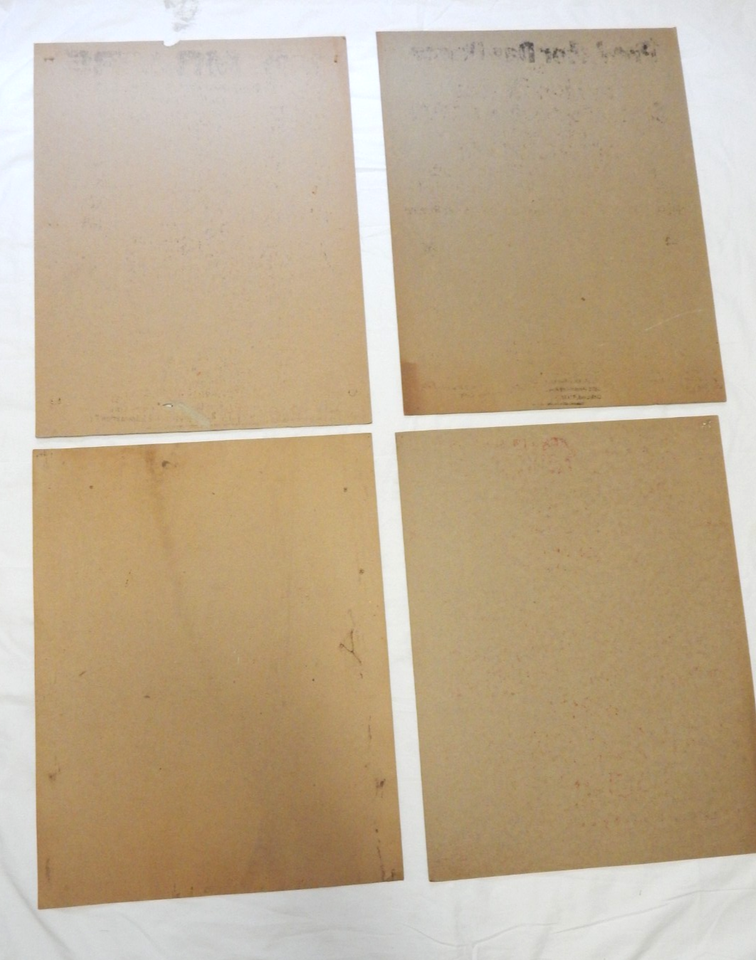Lot of 5 Vintage 1980s R&B Concert Posters Hot Ice Band jimmy McCrackin ...