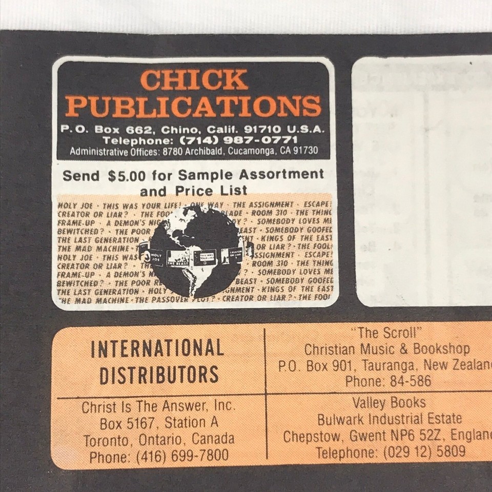 Jack T Chick Art Print Orange Black Vintage Theatrical Happy Hour Mask ...