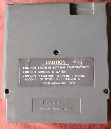 Super Mario Bros 3 (Nintendo NES, 1990) Cartridge Only Some Label Wear ...