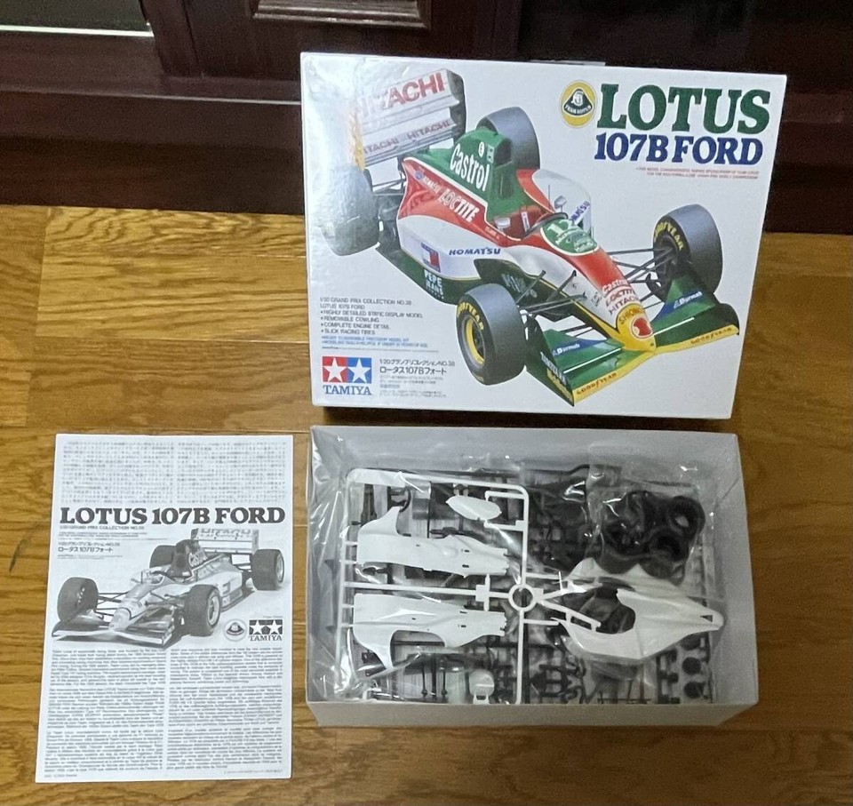 Tamiya 1/20 Lotus 107B Ford 1993 Grand Prix Series No38 Plastic Model ...