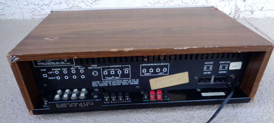1975 SANSUI 221 STEREO RECEIVER 8WPC VINTAGE TESTED WORKING READ | eBay