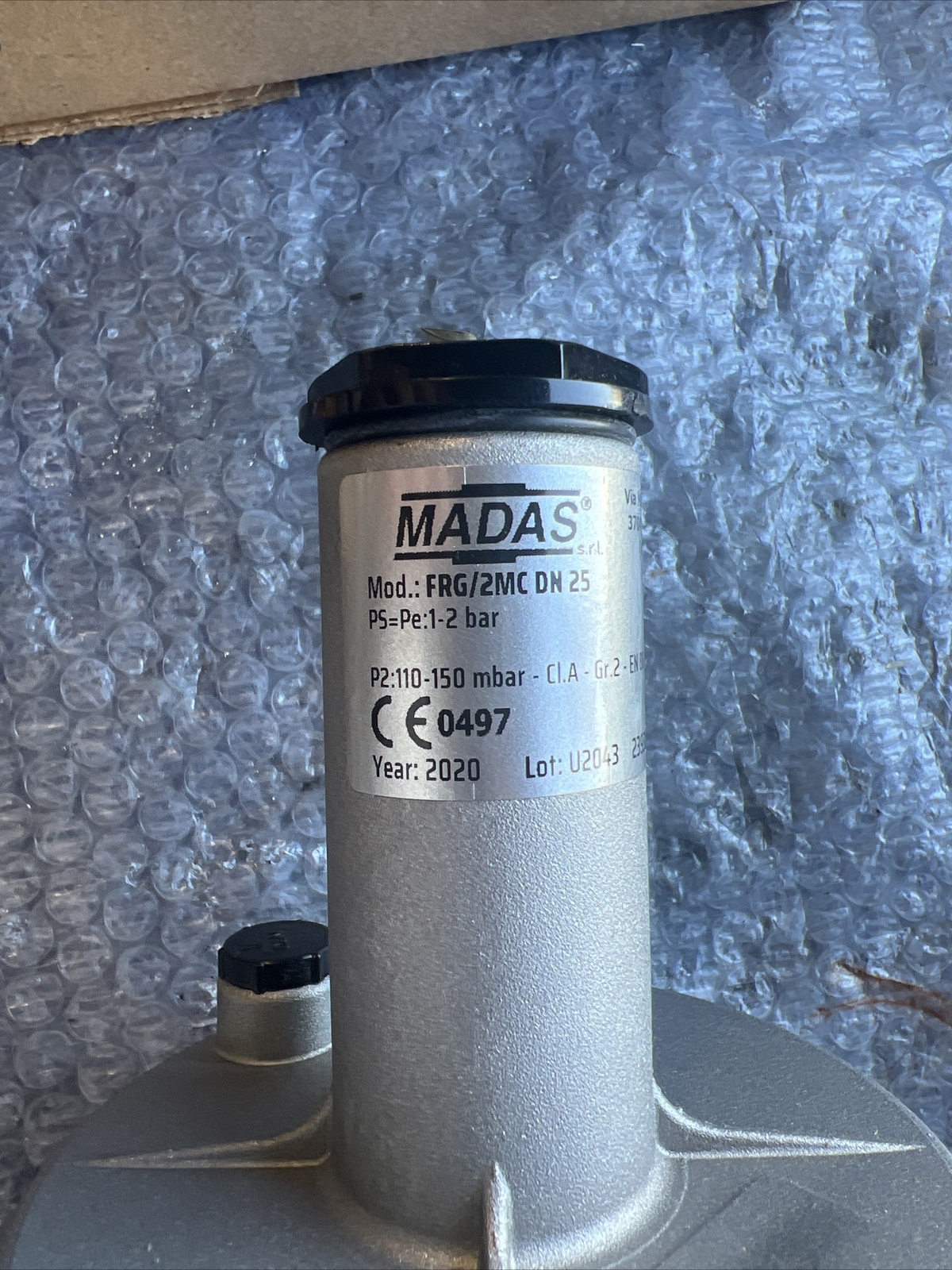 MADAS FRG/2MC DN 25 GAS FILTER REGULATOR #568 | eBay