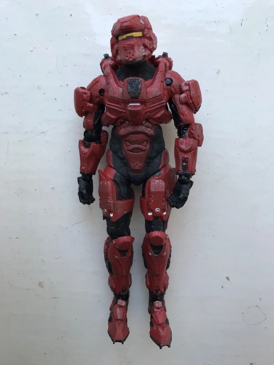 Halo Red Spartan Action Figure
