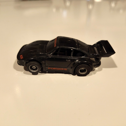 Tyco HO Slot Car Porsche 935 Turbo Panther Black Whale Tail 440 X2 ...