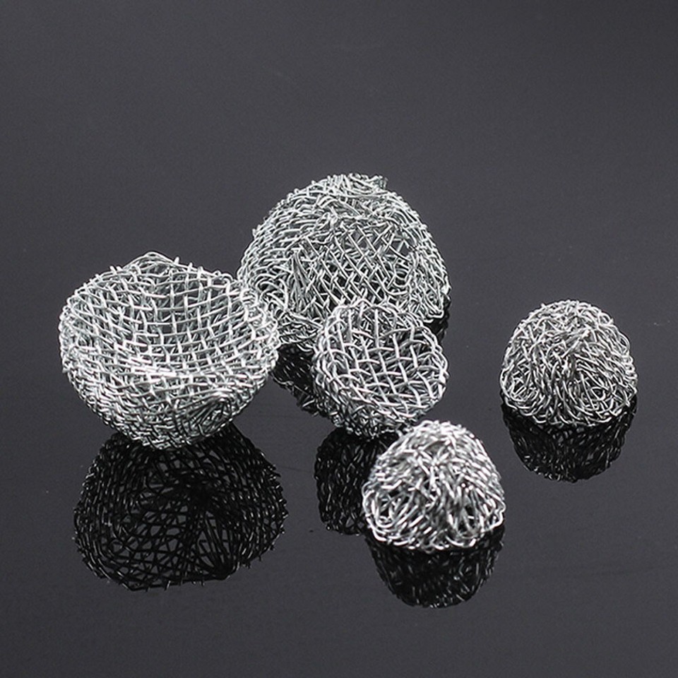 100Pcs/set 13-20MM Smoking Pipe Metal Filter Screen Steel Ball Filters ...