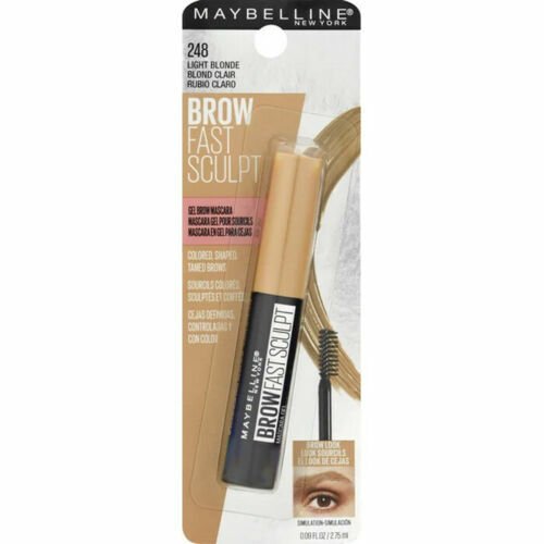 Maybelline Brow Fast Sculpt Light Blonde GEL Mascara 248 for sale ...