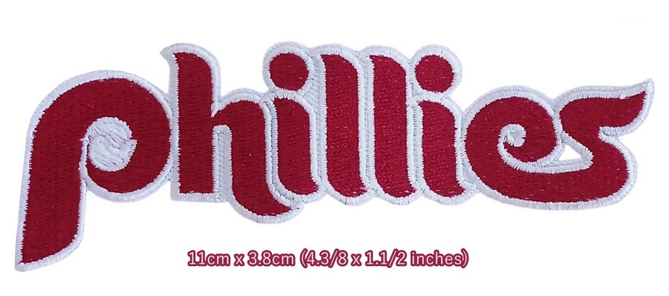 Philadelphia-Phillies Baseball⚾️Embroidery Patches Iron, Sewing (Select ...