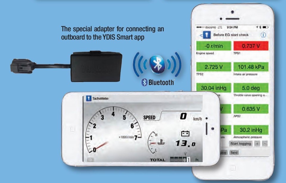 Yamaha Outboard YDS YDIS SMART Bluetooth Mobile Diagnostic Kit