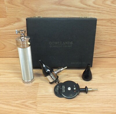 Vintage Gowllands Otoscope / Ophthalmoscope Combination Sets Made In ...