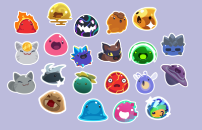 Slime Rancher Slimes - Stickers! [21] High Quality Photo Vinyl - easy ...