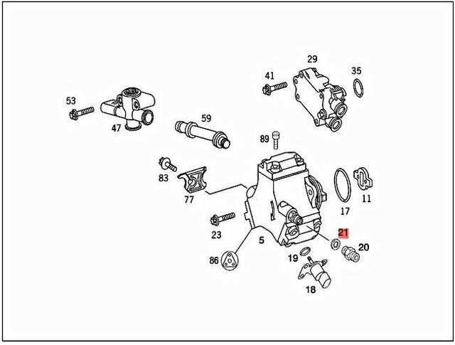 Genuine Mercedes-Benz Seal Ring 0009977044 OEM for sale online | eBay