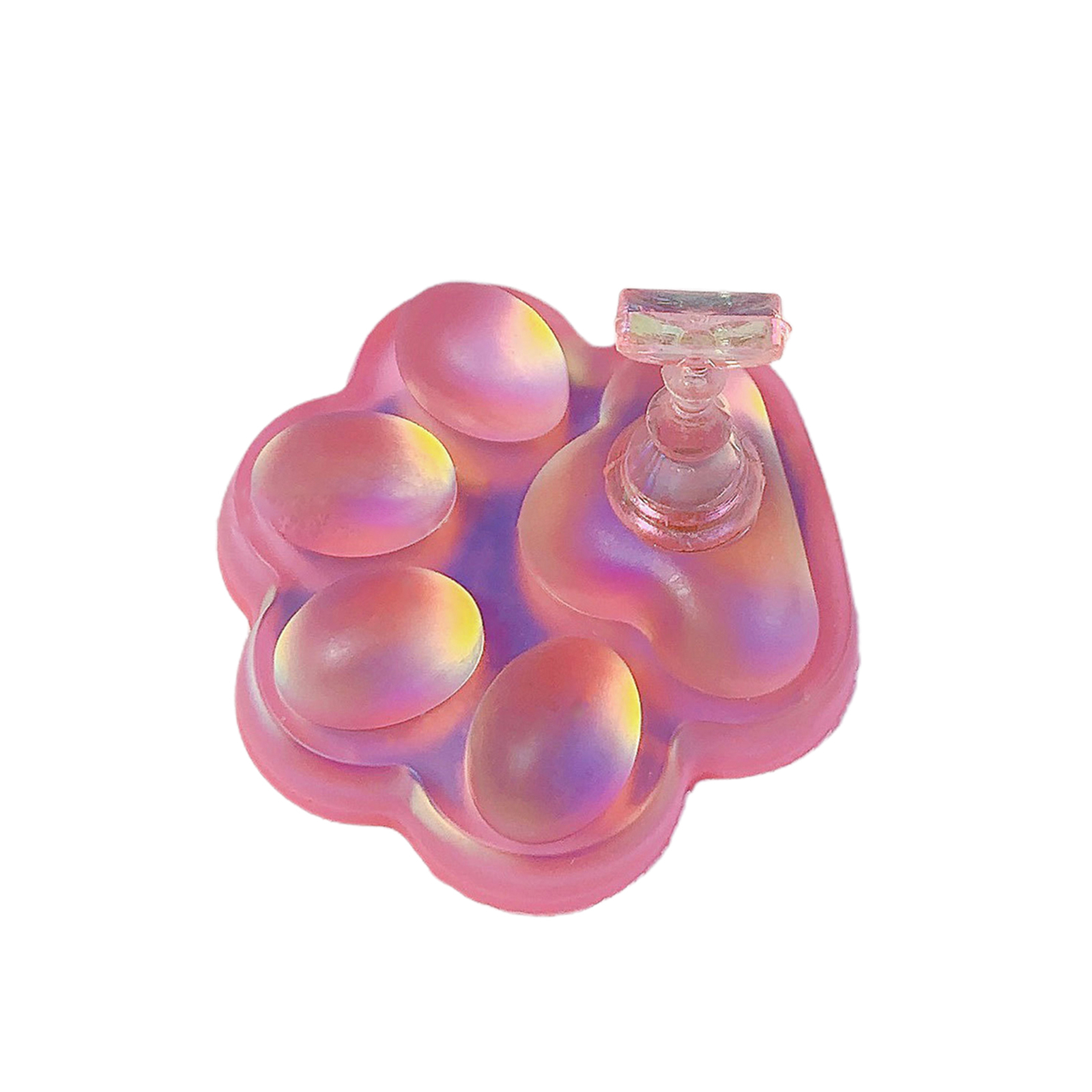 1 Set Nail Tips Holder Easy to Use Non-fading Claw Aurora Base Nails ...