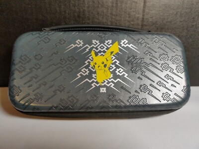 Nintendo Switch Pikachu Element Edition Deluxe Travel Case adult owned ...